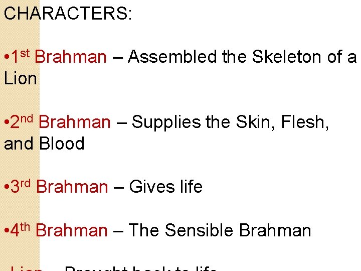 The Lion Makers STORY ALL ABOUT In early