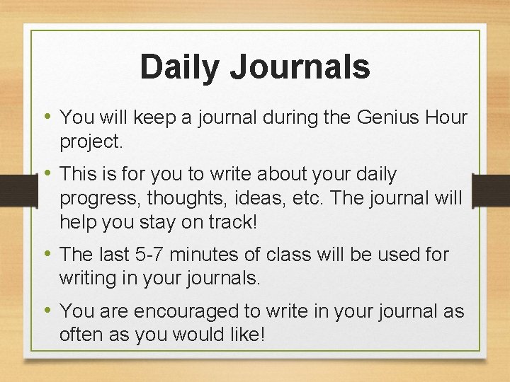 Genius Hour Introduction SS Literacy What is Genius