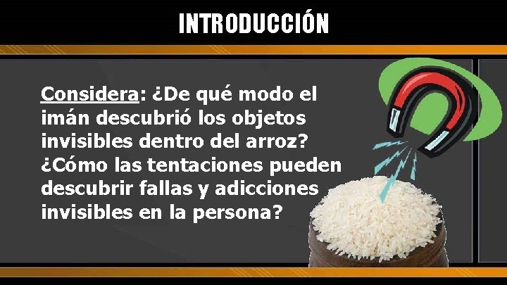 Leccin 11 LIBERTAD DE ADICCIONES INTRODUCCIN Actividad inicial