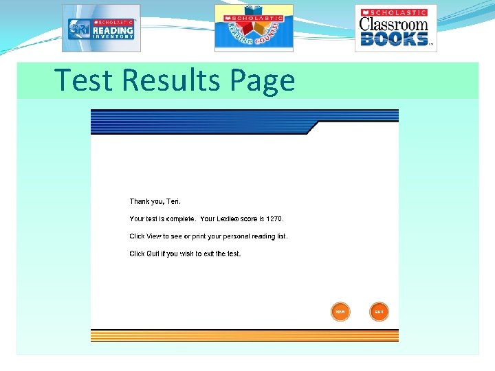 SRI SRC and Classroom Books as a solution