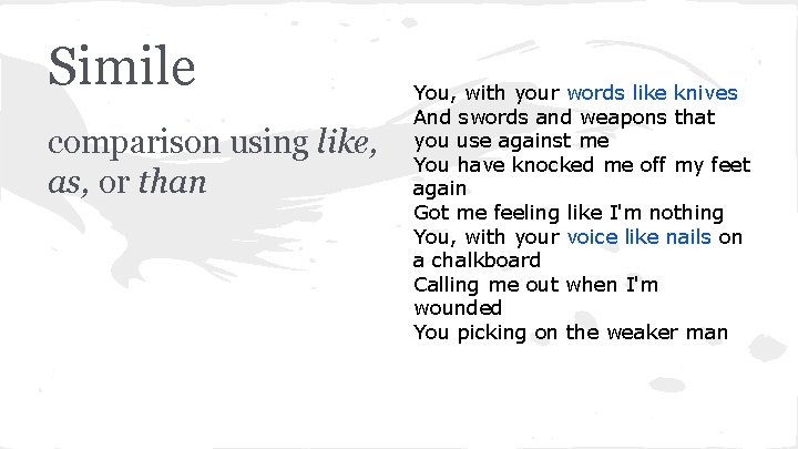 Figurative Language Notebook lesson Why do authors use