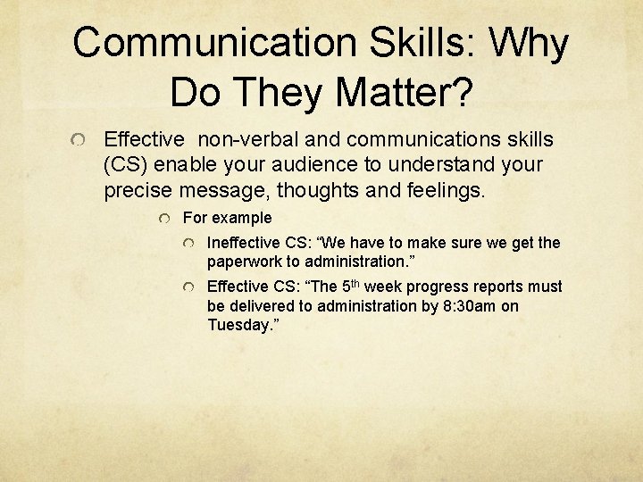 Communication Skills in the Workplace What Does Communication