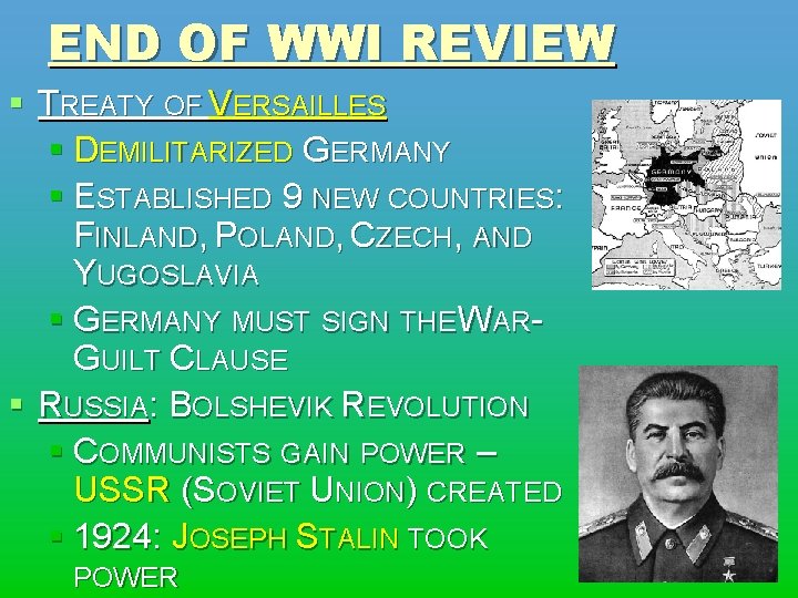 INTRO TO WWII DAY 1 TODAYS OBJECTIVES IDENTIFY