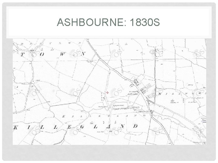SETTLEMENT PATTERNS ASHBOURNE CLASS PEARL ASHBOURNE PRE1820 S