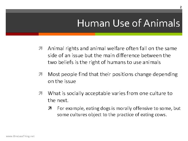 Animal Rights vs Animal Welfare Basic Animal Industry