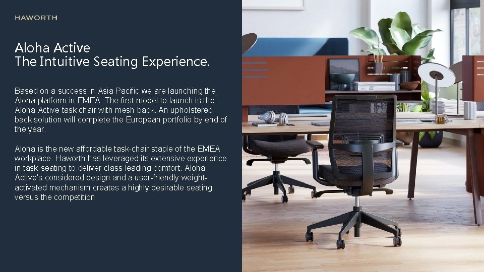 Aloha Active Mesh Back Sales presentation 2021 Aloha