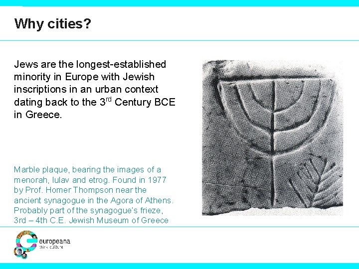 Jewish contribution to Europes cultural heritage www judaicaeuropeana