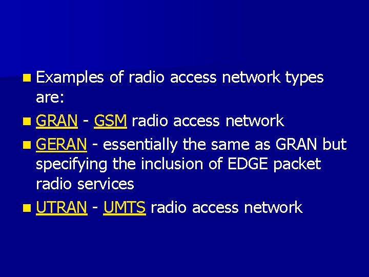 Fiber Access Network n Fiber to the x