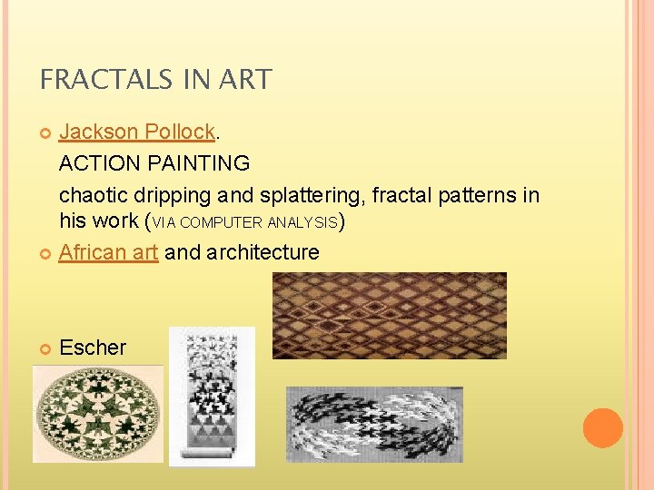 FRACTALS POETRY OVERVIEW Benoit Mandelbrot earthquakes patterns of