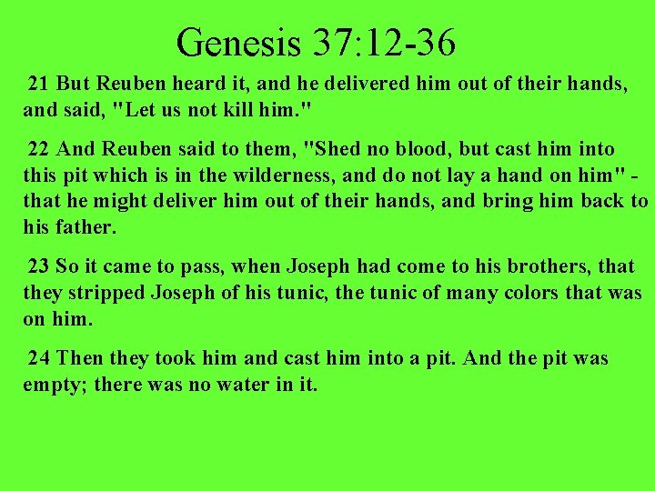 CRIMINALS OF THE BIBLE JOSEPHS BROTHERS HUMAN TRAFFICKING