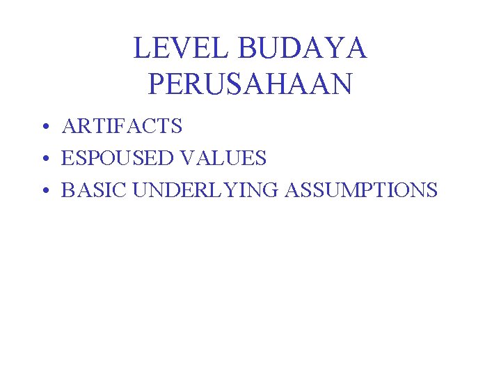 MATERI 11 PERILAKU ORGANISASI BUDAYA PERUSAHAAN ASOSIASI CULTURE