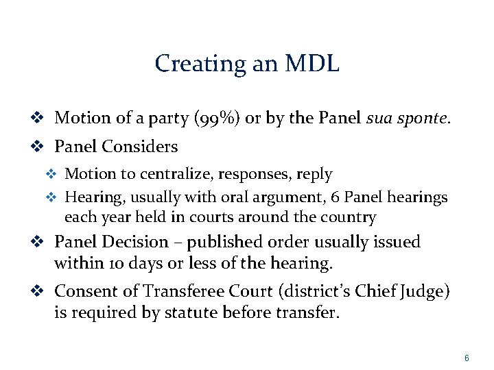 Everything You Wanted to Know about the JPML