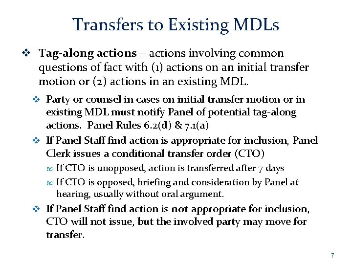 Everything You Wanted to Know about the JPML