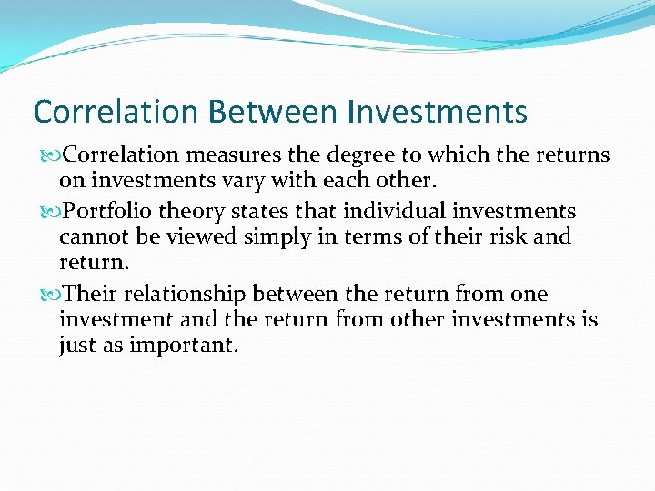 PORTIFOLIO THEORY Prepared by Lucky Yona Management Consultant