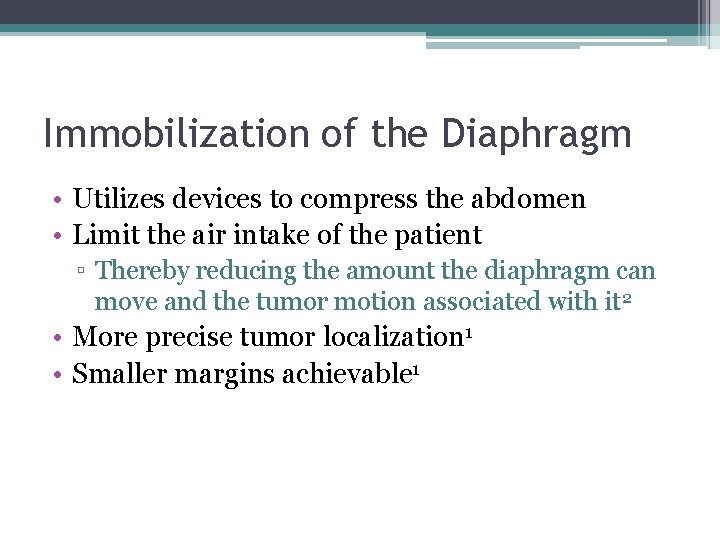 Respiratory Motion Management Techniques for Chest and Abdominal