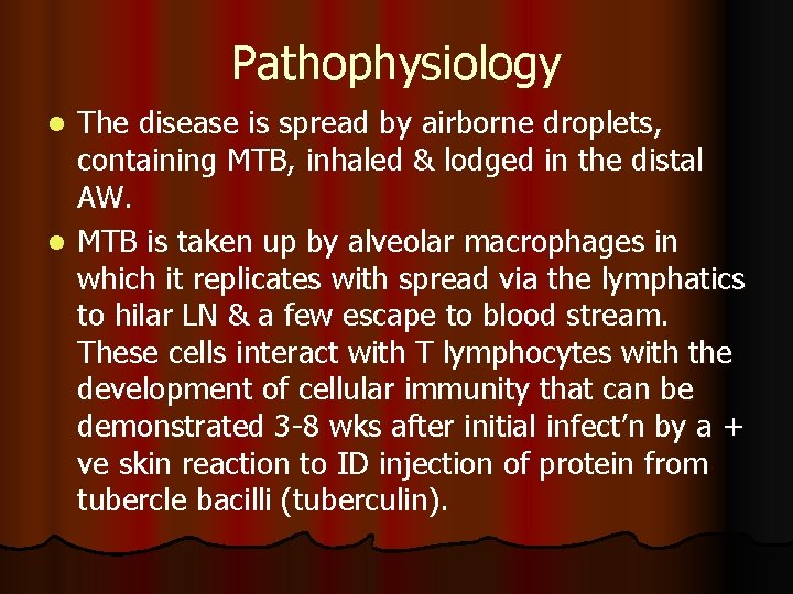 Pulmonary tubercolosis Dr Nawal N Binhasher Assistant professor