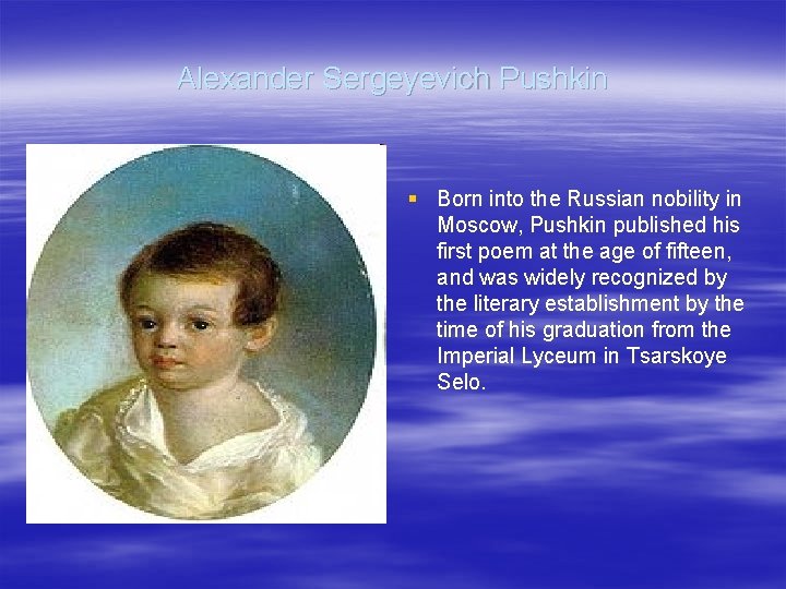 Famous people of Russia Much was done by