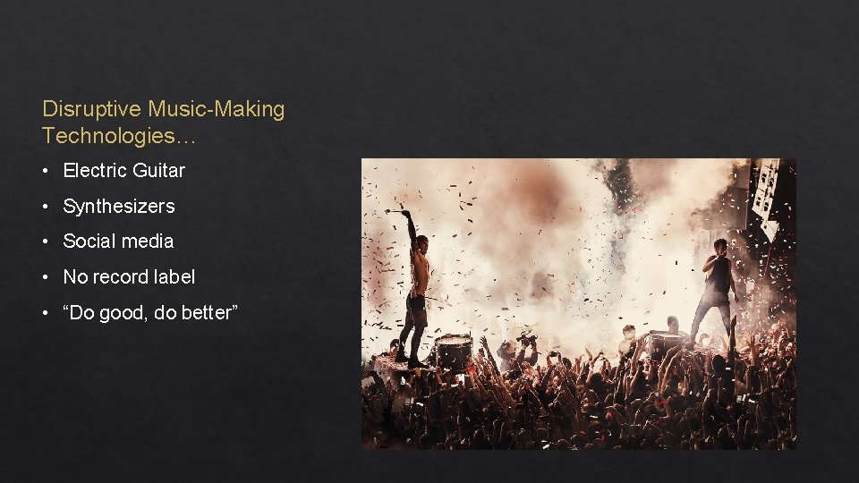 Innovation in Music The Digital Era STRANGE DAYS