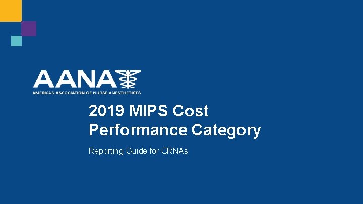 2019 MIPS Cost Performance Category Reporting Guide for