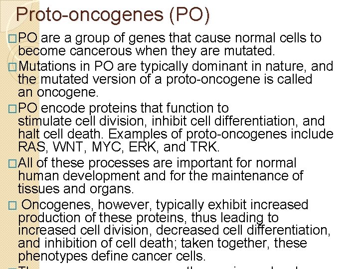 Clinical Genetics Lecture 4 Cancer Between 100 350