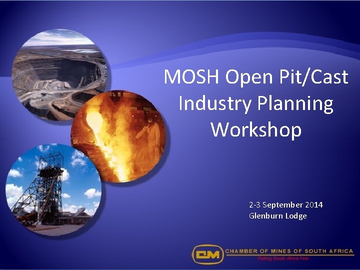MOSH Open PitCast Industry Planning Workshop 2 3