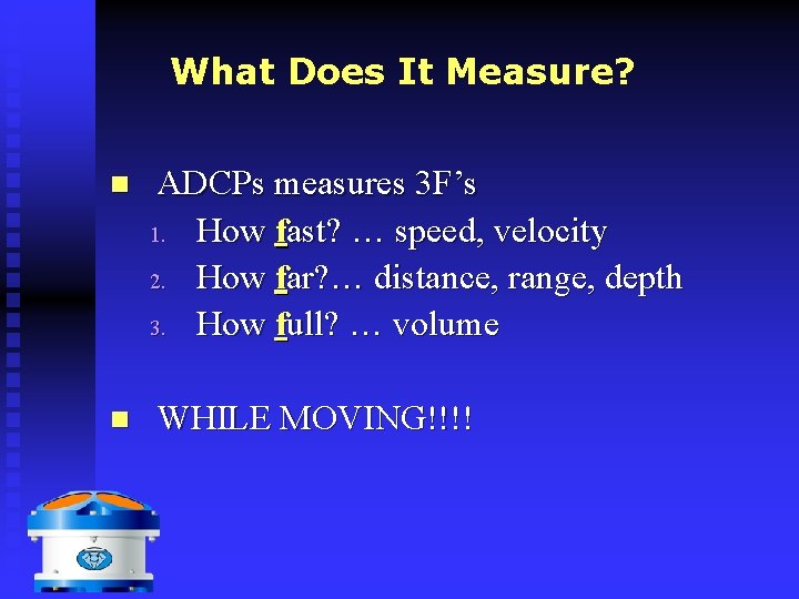 Acoustic Doppler Current Profiler Technology December 20 2005