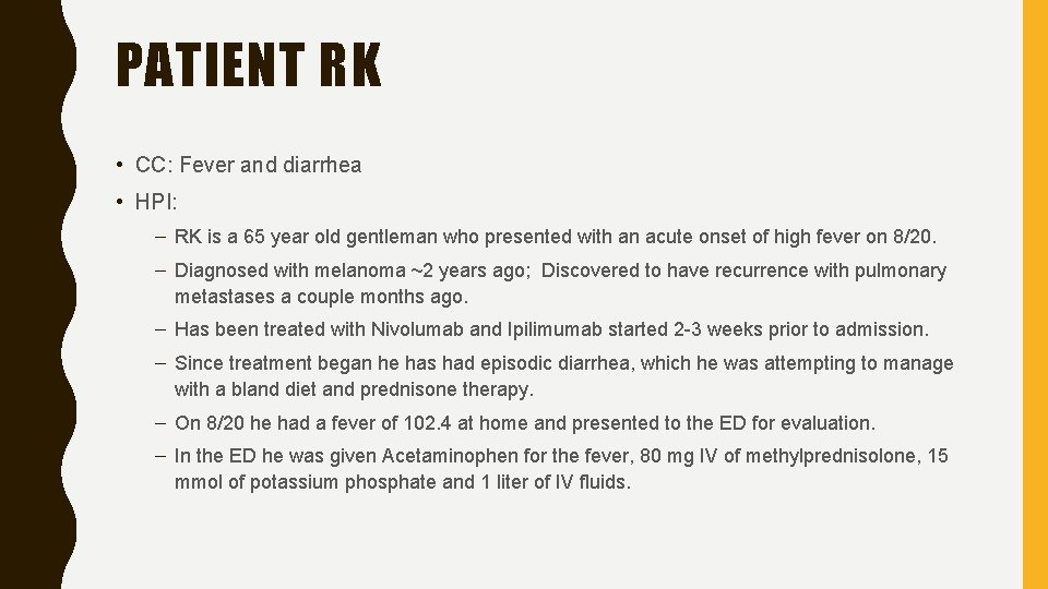 METASTATIC MELANOMA CASE STUDY STEPHANIE BEVIVINO OBJECTIVES Understand