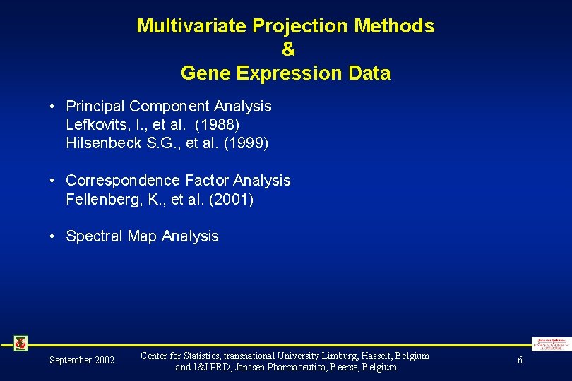 Graphical Exploration of Gene Expression Data by Spectral