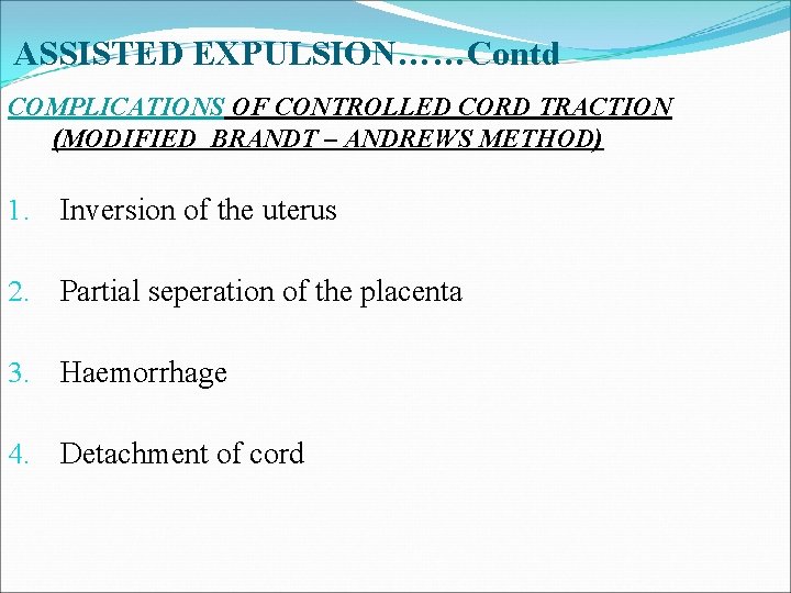 THIRD STAGE OF LABOUR DEFINITION Third stage is