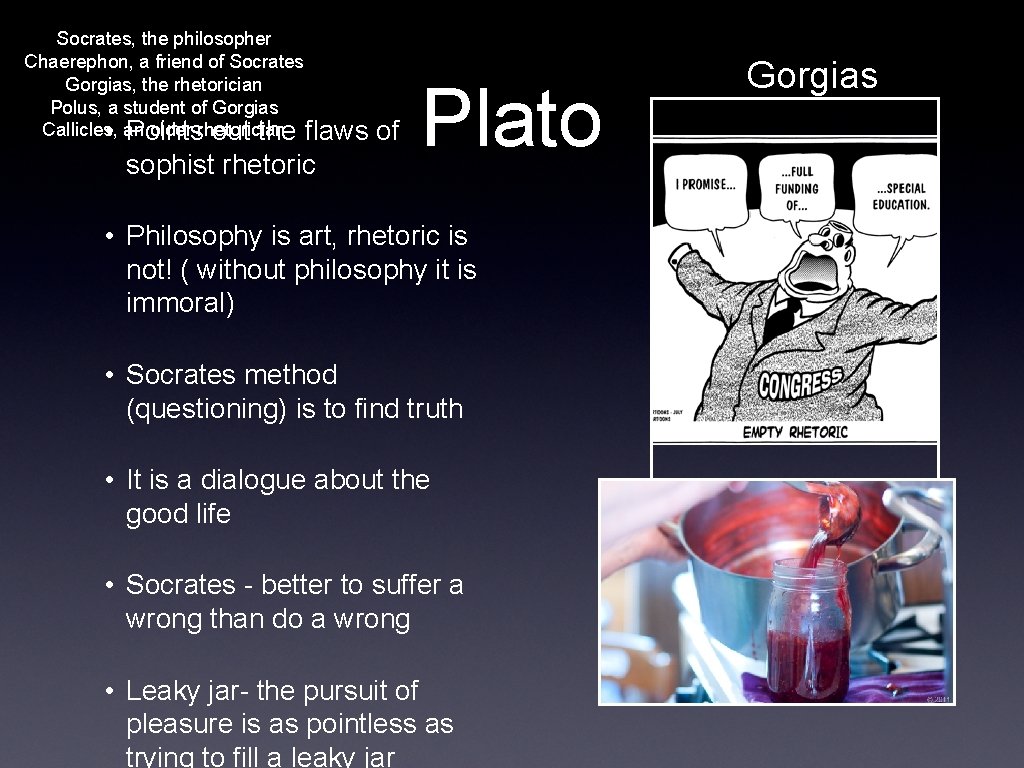 Meet the philosophers Touching upon who they are