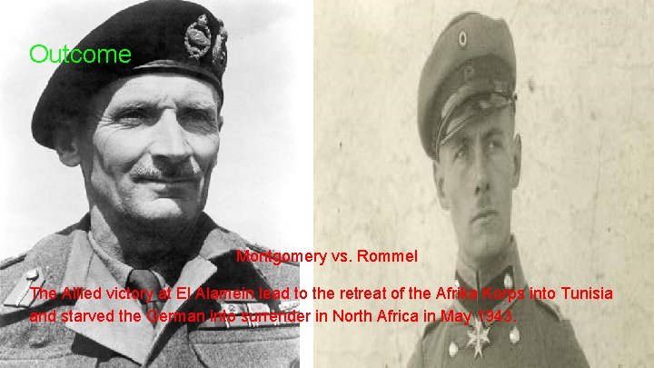 The North African Campaign Second Battle of El