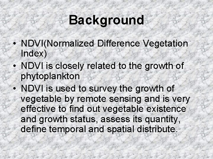 Assessment on Phytoplankton Quantity in Coastal Area by