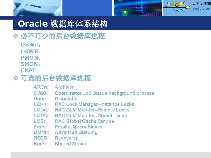 Oracle User process Shared Pool Library Cache Server