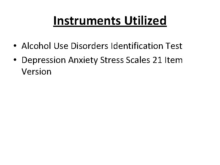 Mental Health Concerns and Substance Abuse in the