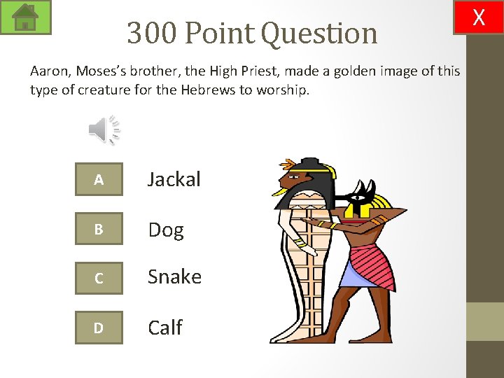 X Bible Jeopardy Armand Dabney MET 6223 Project