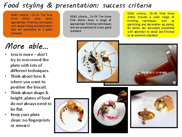 Food styling presentation part one https www youtube