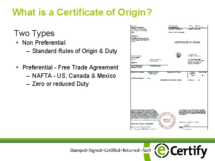 Electronic Certification Everything Chamber Members need to know