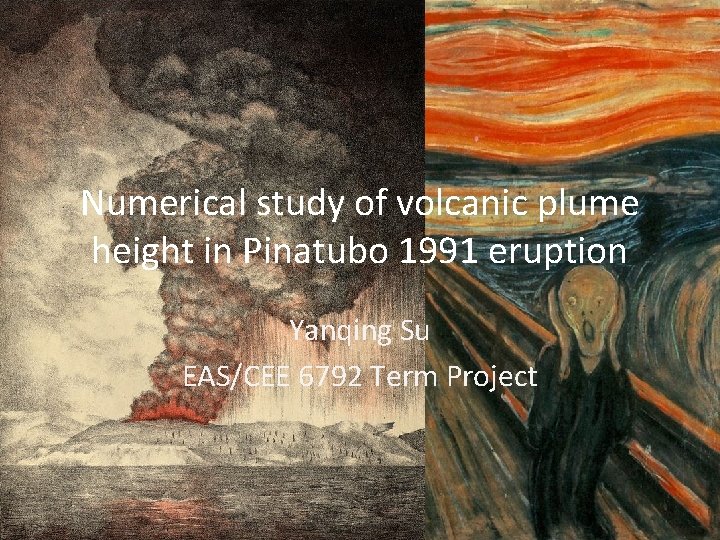 Numerical study of volcanic plume height in Pinatubo