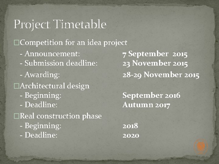 International Competition to Design a New Library in