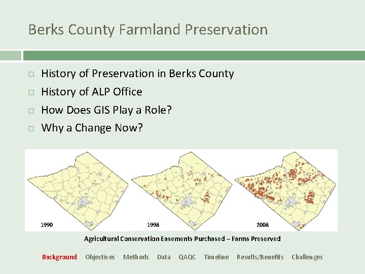 LAND EVALUATION SITE ASSESSMENT LESA GIS APPLICATION REDESIGN