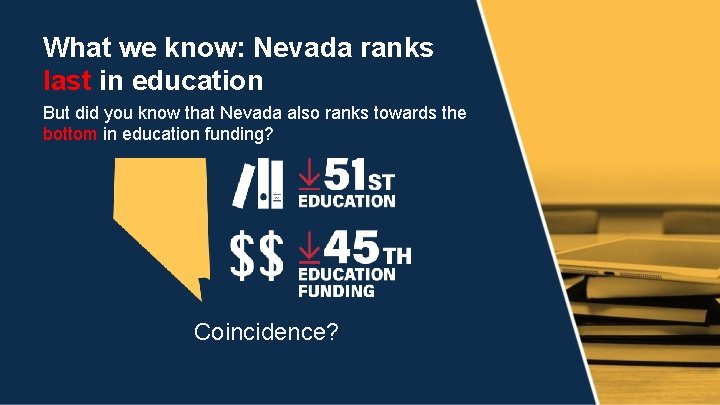 What we know Nevada ranks last in education