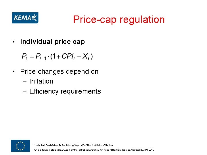 Task 2 3 Incentive Regulation General approach to