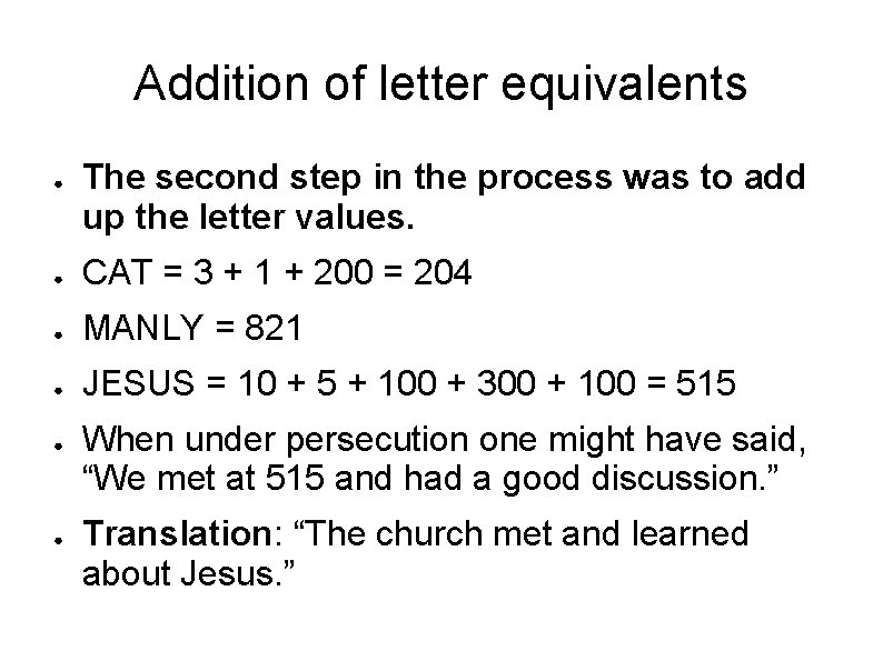 Numerology There is a lot of confusion about