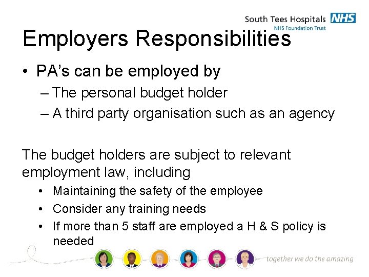 Personal Assistants HCAs Delegation Training and Accountability Personal