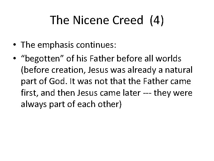 CREED DETAILS The Apostles Creed 1 It is