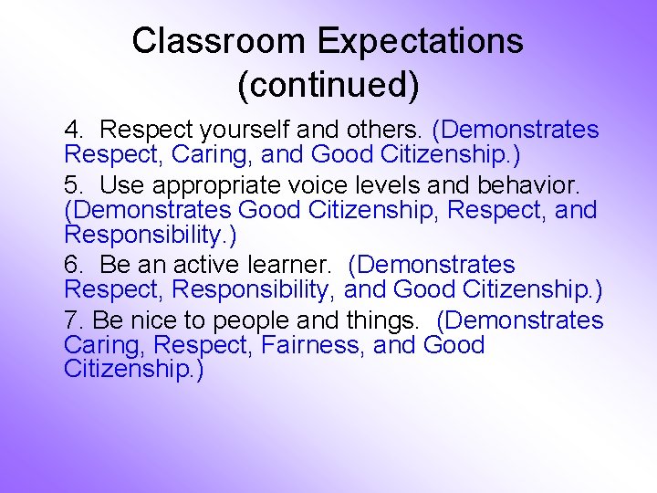 Back to School Night Mrs Ferrells third grade