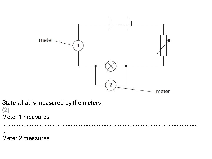 Electrical circuits P 2 part 2 Common components