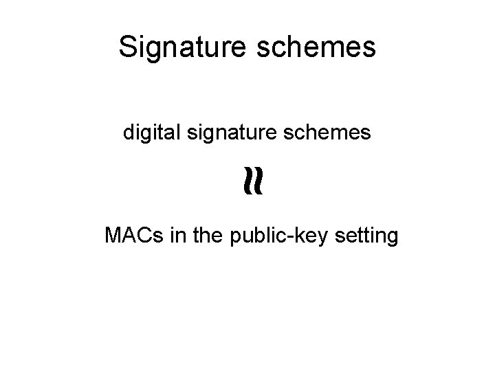 Cryptography Lecture 9 Stefan Dziembowski www dziembowski net