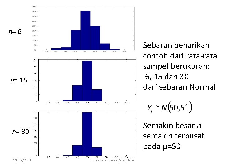 Sifatsifat Kebaikan Penduga lanjut Statistika Matematika II Semester
