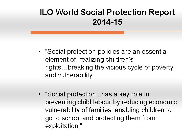 International Programme on the Elimination of Child Labour